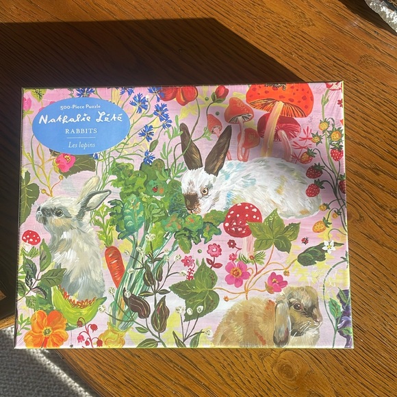 nathalie lete | Games | Nathalie Lete Rabbits 50 Piece Puzzle | Poshmark